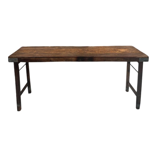 Rustic Folding Table | Chairish