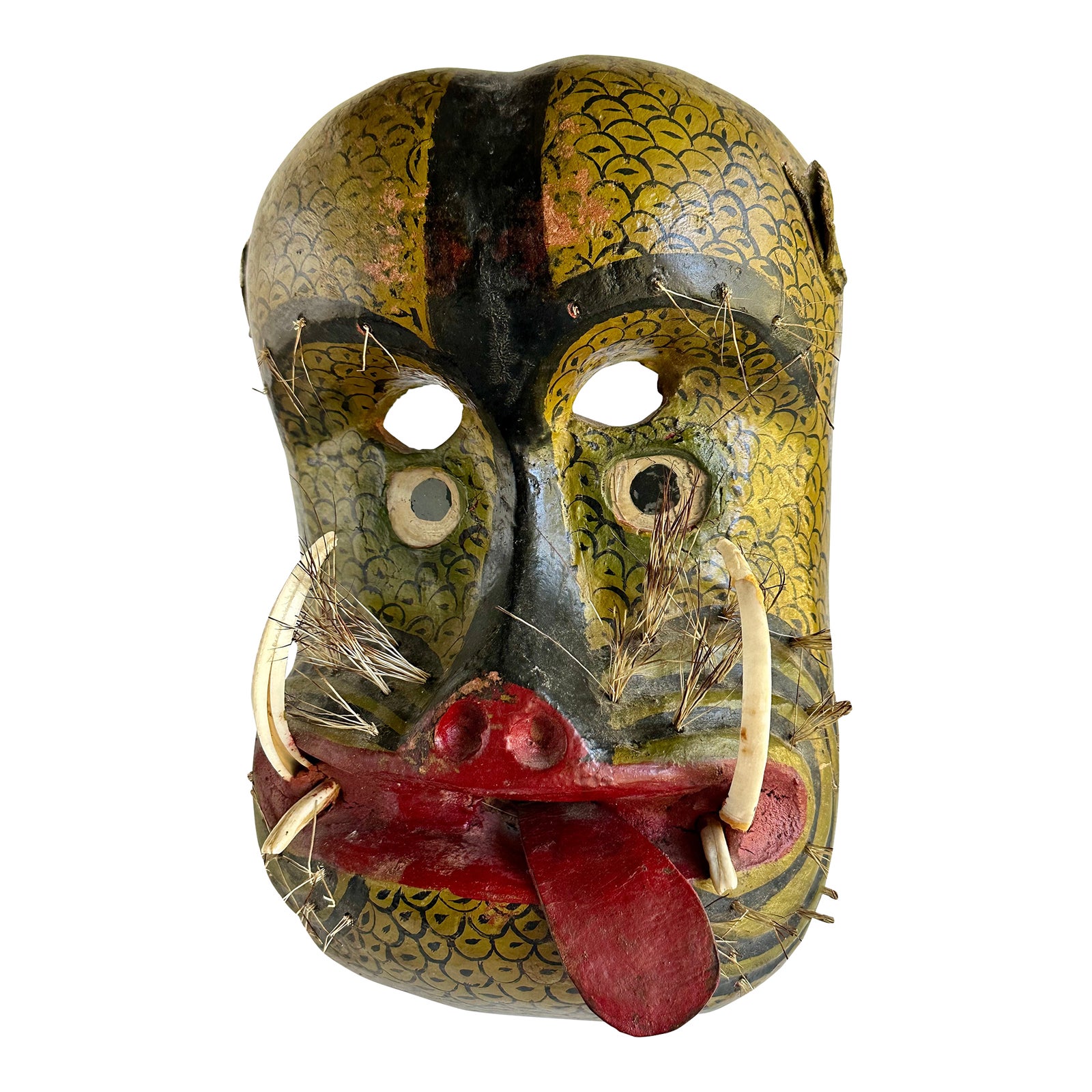 Mexican Jaguar Dance Mask | Chairish