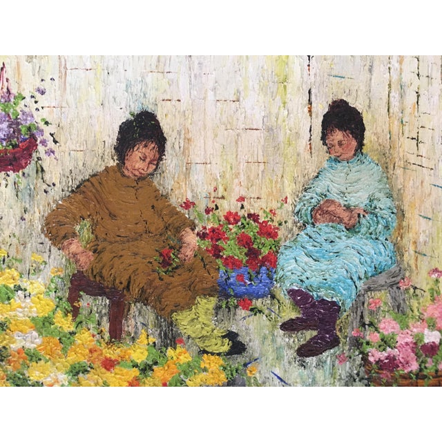 Oil on Canvas by Mildred Barrett | Chairish