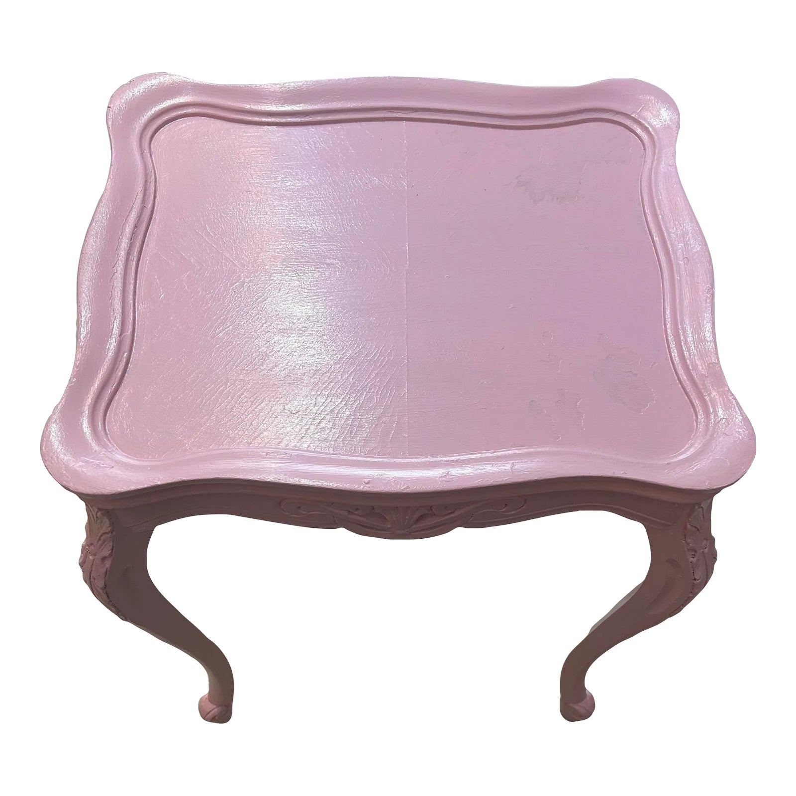 Circa 1970 Louis XVI Style Painted in Pink | Chairish