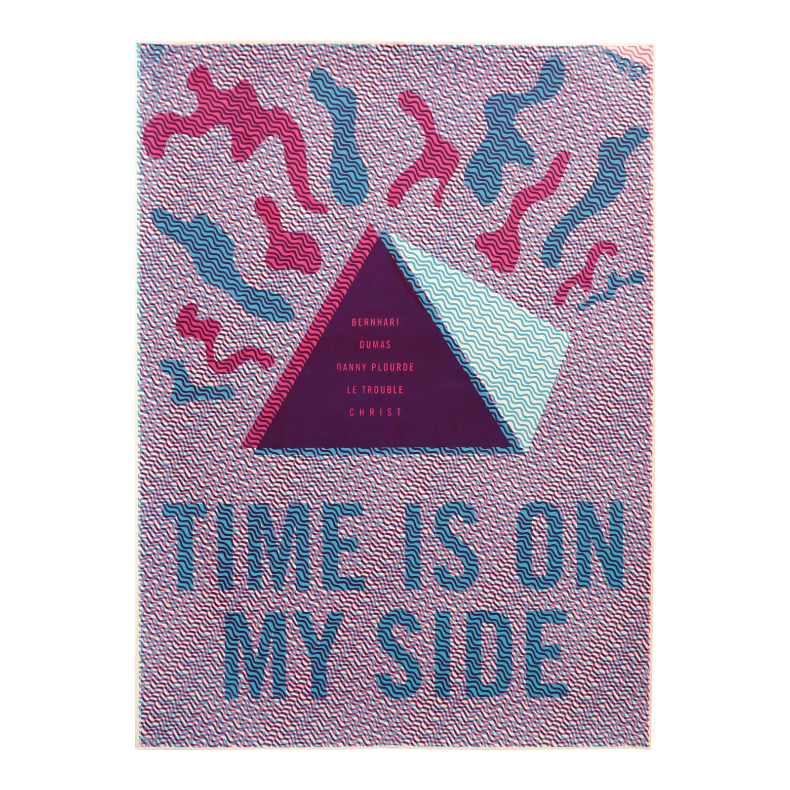 2022 Contemporary Quebec Silkscreen Poster - Time Is on My Side (Artist ...