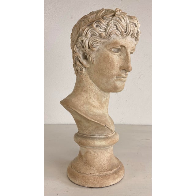 Mid-Century Vintage Plaster Bust of the Athlete by Austin Productions ...