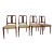 Vintage Johannes Andersen D-Scan Chairs - Set of 4 | Chairish
