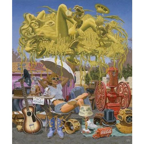 Robert Williams American, b. 1943 Swap Meet Sally, 2011 | Chairish