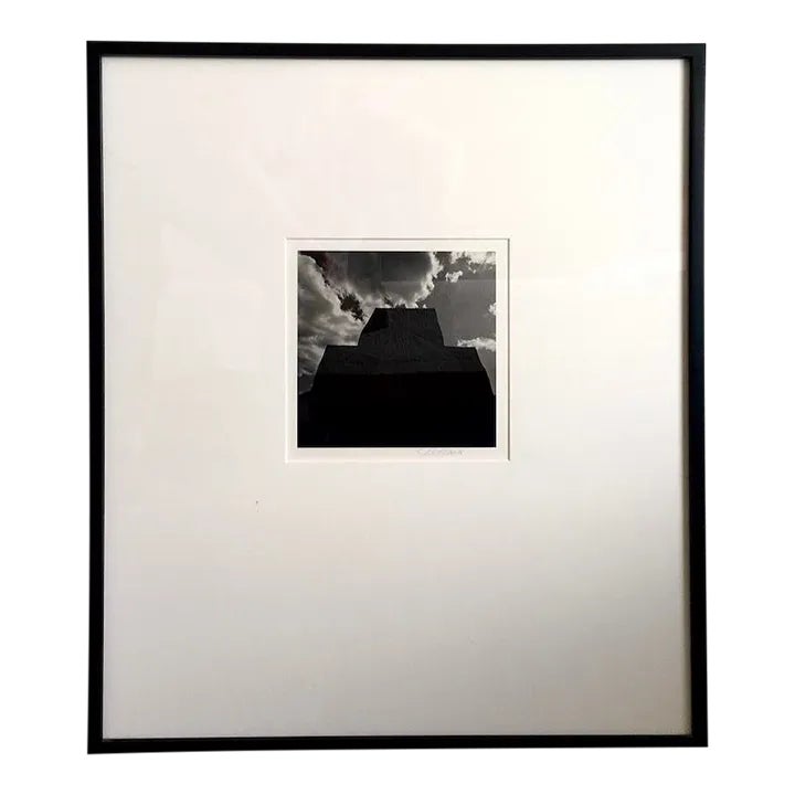 Signed Burciaga Silver Gelatin Print of San Francisco De Asis Mission ...