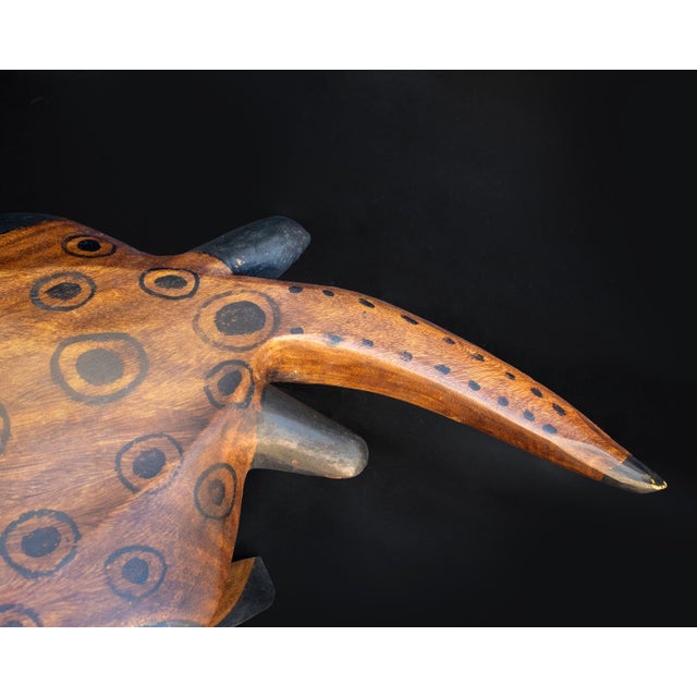 Small Brazilian Indigenous Stool | Chairish