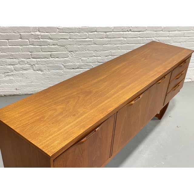 Mid Century Modern Danish Teak Credenza / Media Stand by J. Sakol, C. 1960's | Chairish