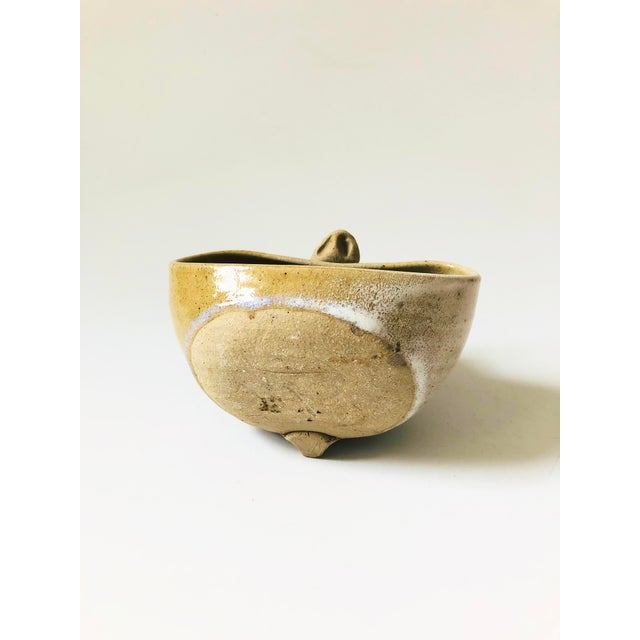 Pottery Face Bowl | Chairish
