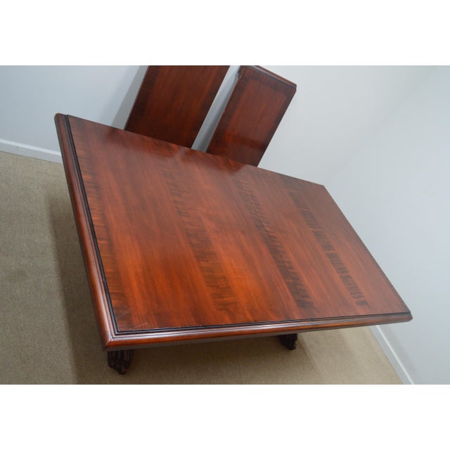 Polo Ralph Lauren Mahogany Dining Table With Pads | Chairish