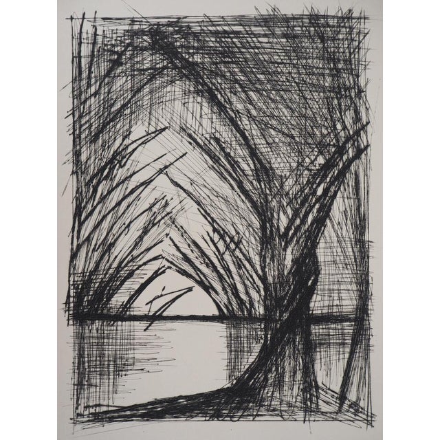 Bernard Buffet, Cathedral of Trees, Etching | Chairish