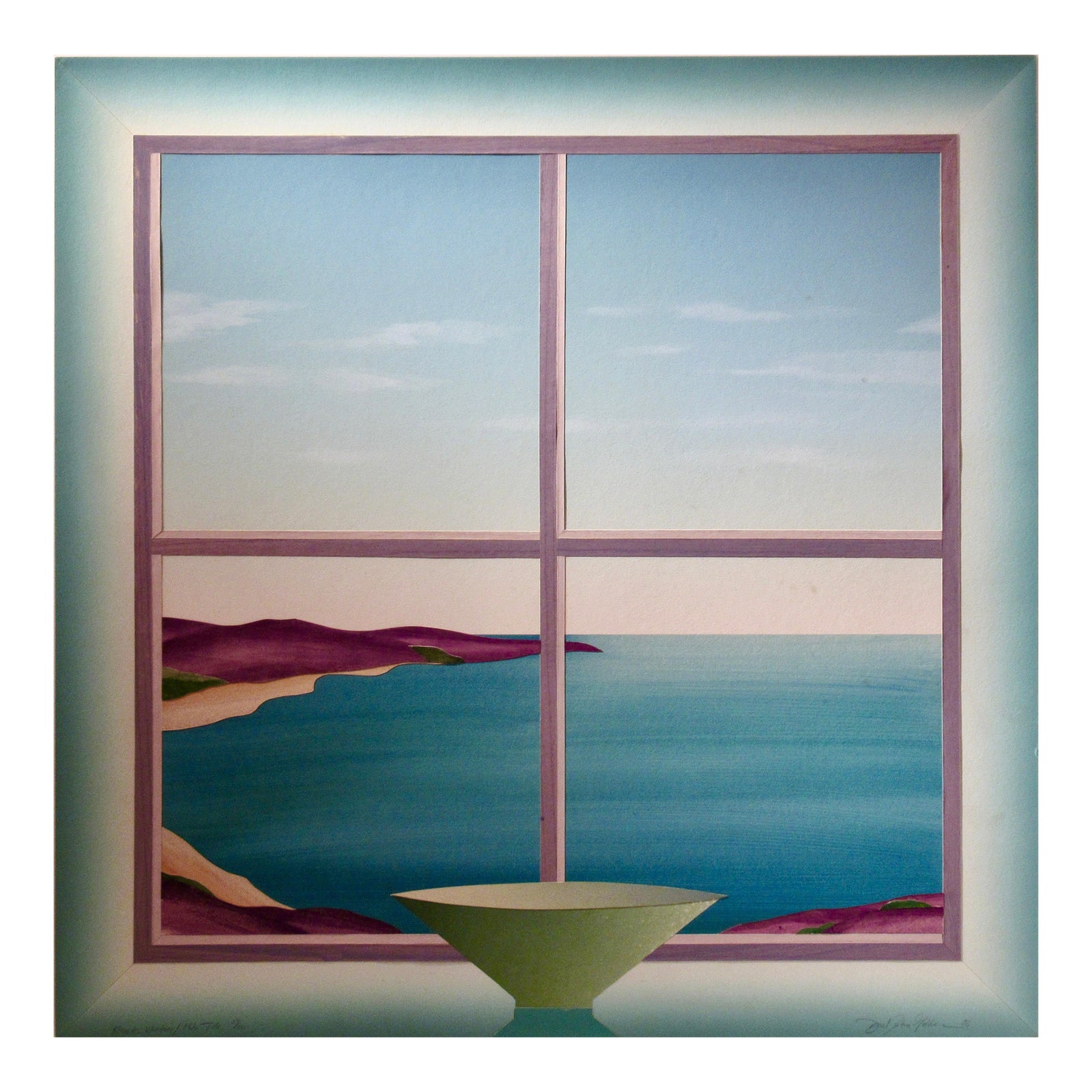 Daniel Joshua Goldstein Kennett'S Window High Tide (Variation #2) 1988 ...