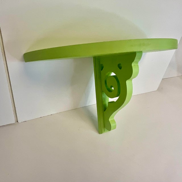 Vintage Boho Chic Arts & Crafts Handcrafted Pine Wall Bracket, Newly ...