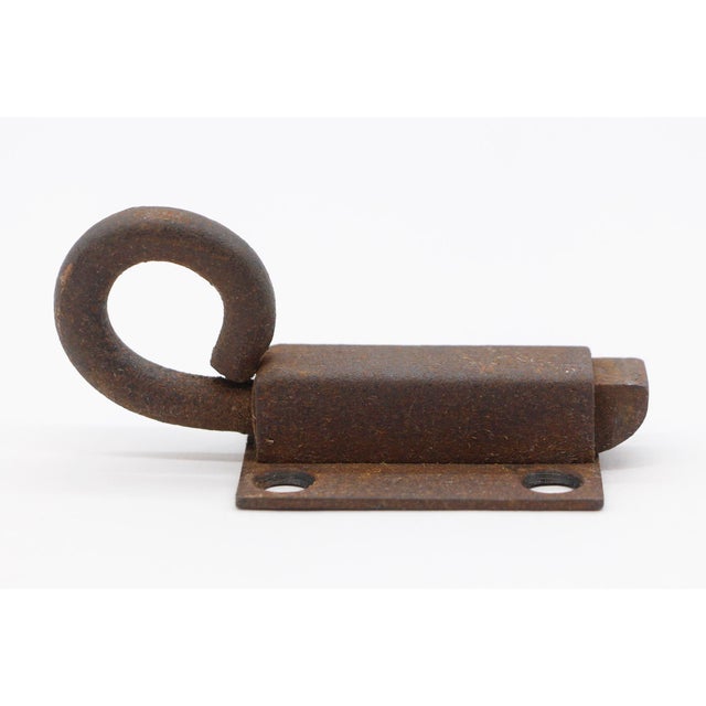 Antique Surface Cast Iron Transom Window Latch | Chairish