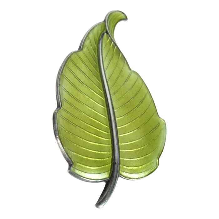 Vintage Danish Brooch in Gilded Sterling Silver by Volmer Bahner, 1960s ...