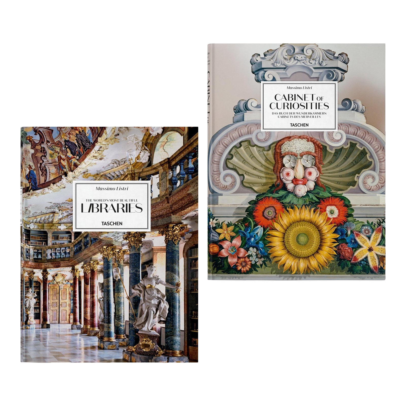 TASCHEN Books Listri Library, Set of 2 | Chairish