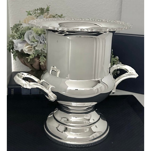 Vintage Oneida Du Maurier Wine Cooler or Champagne Bucket | Chairish
