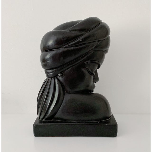 1950s Vintage Alexander Backer Female Head Bust Sculpture | Chairish