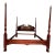 Carved Cherry Wood Four Poster Rice Bed, Kincaid Furniture Limited ...