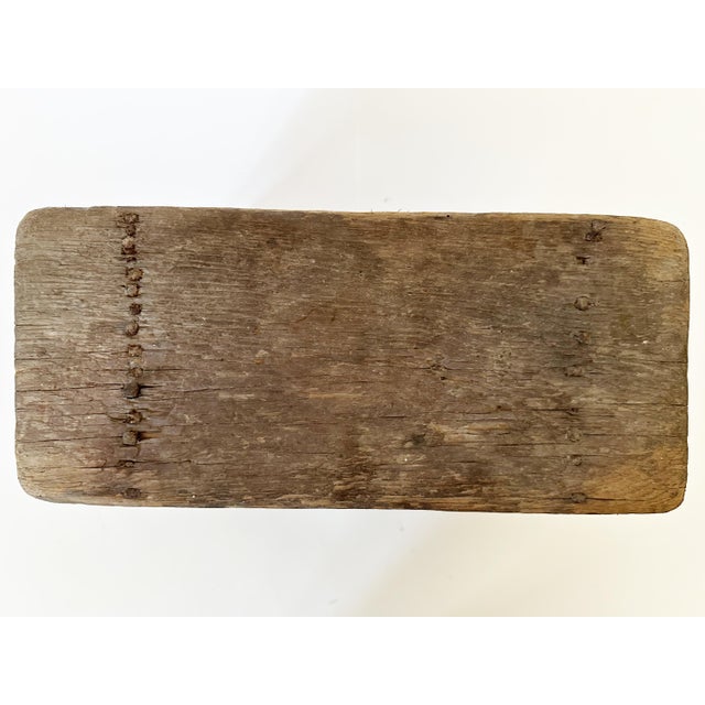 Early 19th Century Antique Primitive Milking Stool | Chairish