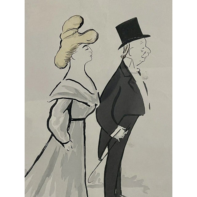 Sem Georges Goursat (1863-1934) Belle Epoch French Pochoir Lithograph ...