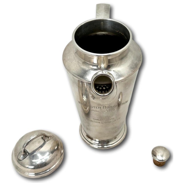 Fine Antique Art Deco Silverplate 1925 Winchester Horse Show Trophy ...