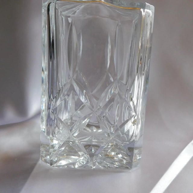 1940s Square Cut Whisky Decanter by Block in Olympic | Chairish