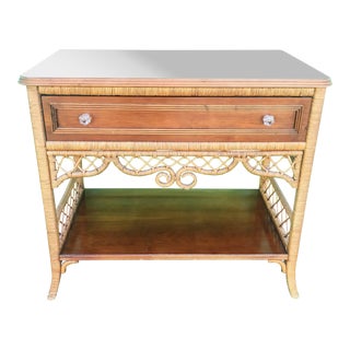 Vintage Wicker Henry Link Furniture | Chairish