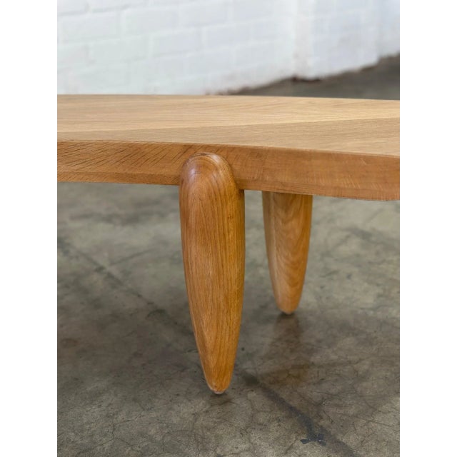 Curved Sculptural Bench | Chairish