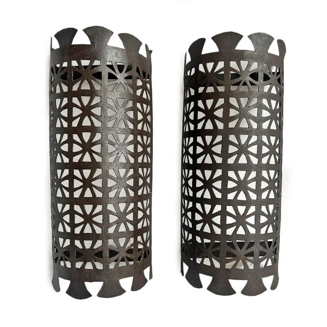 Iron Wall Sconce Cover | Chairish
