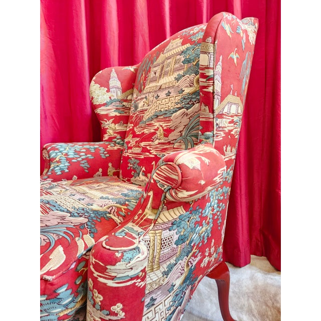 Harden Est.1844 Bespoke Luxury Ruby Chinoiserie Glazed Chair Made in ...