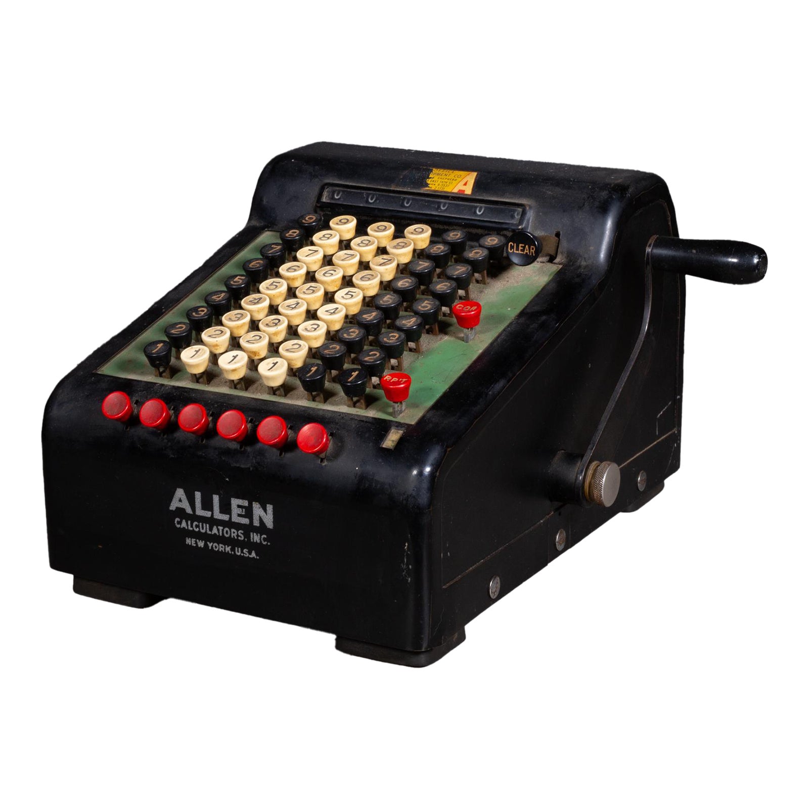 Antique R. C. Allen Figuring Machine c.1930 | Chairish