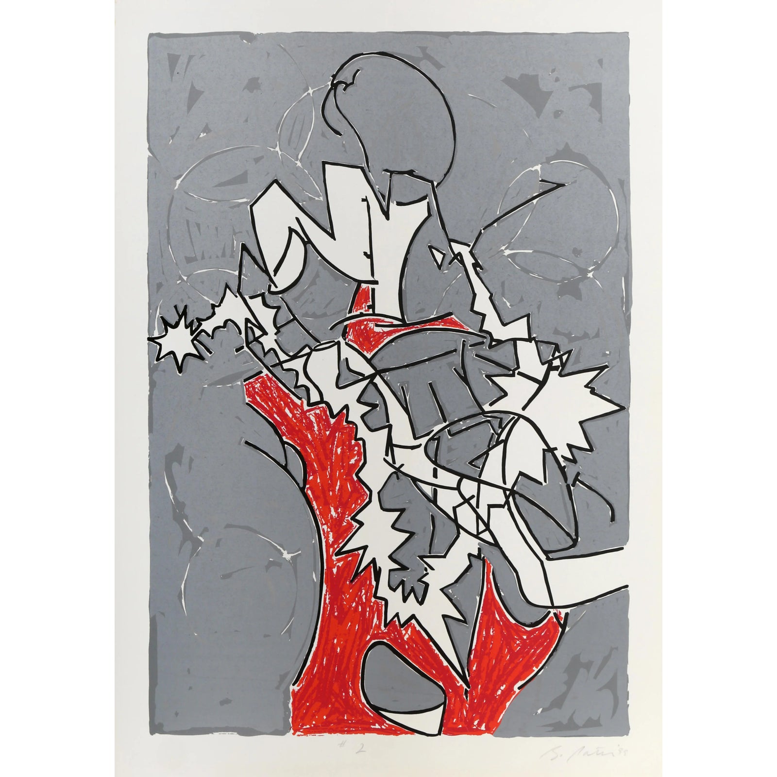 Bayard Series #2, Bruce Porter Serigraph, Signed and Numbered in Pencil ...