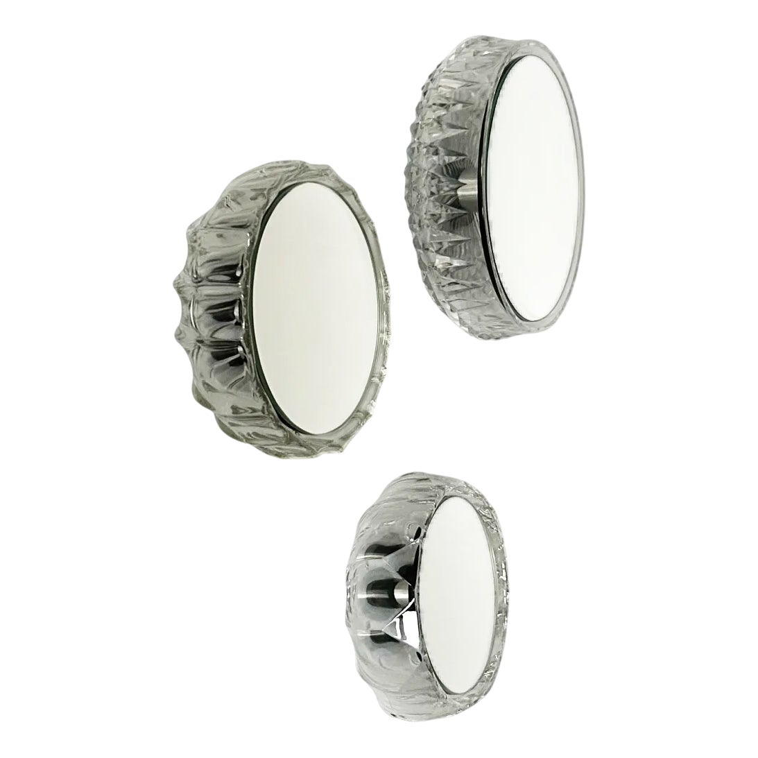 Saturn Set 3i Wall Mirror by Andreas Berlin, Set of 3 | Chairish