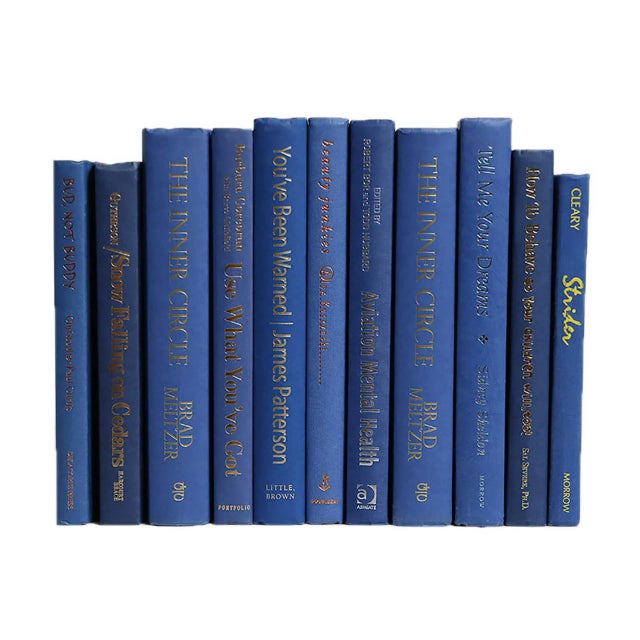 Modern Blue Jay Colorpak : Decorative Books in Medium Blue Shades ...