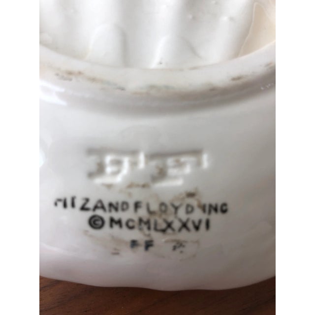 1976 Fitz and Floyd Blush Coquille Catchall | Chairish