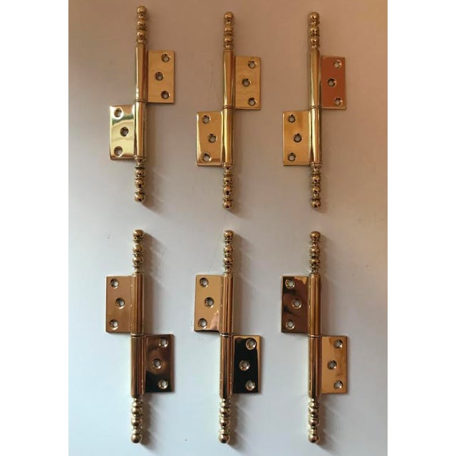 Nanz French Door Hinges - Set of 6 | Chairish