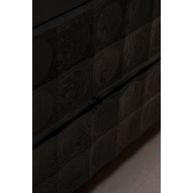 Brutalist Sideboard attributed to J. Batenburg for M.I., Belgium, 1970s ...