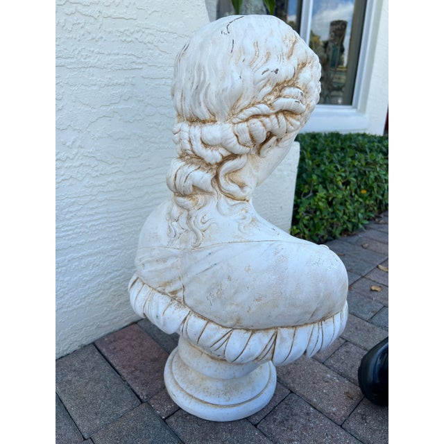 Vintage Bust of Classical Greek Female Figure. | Chairish