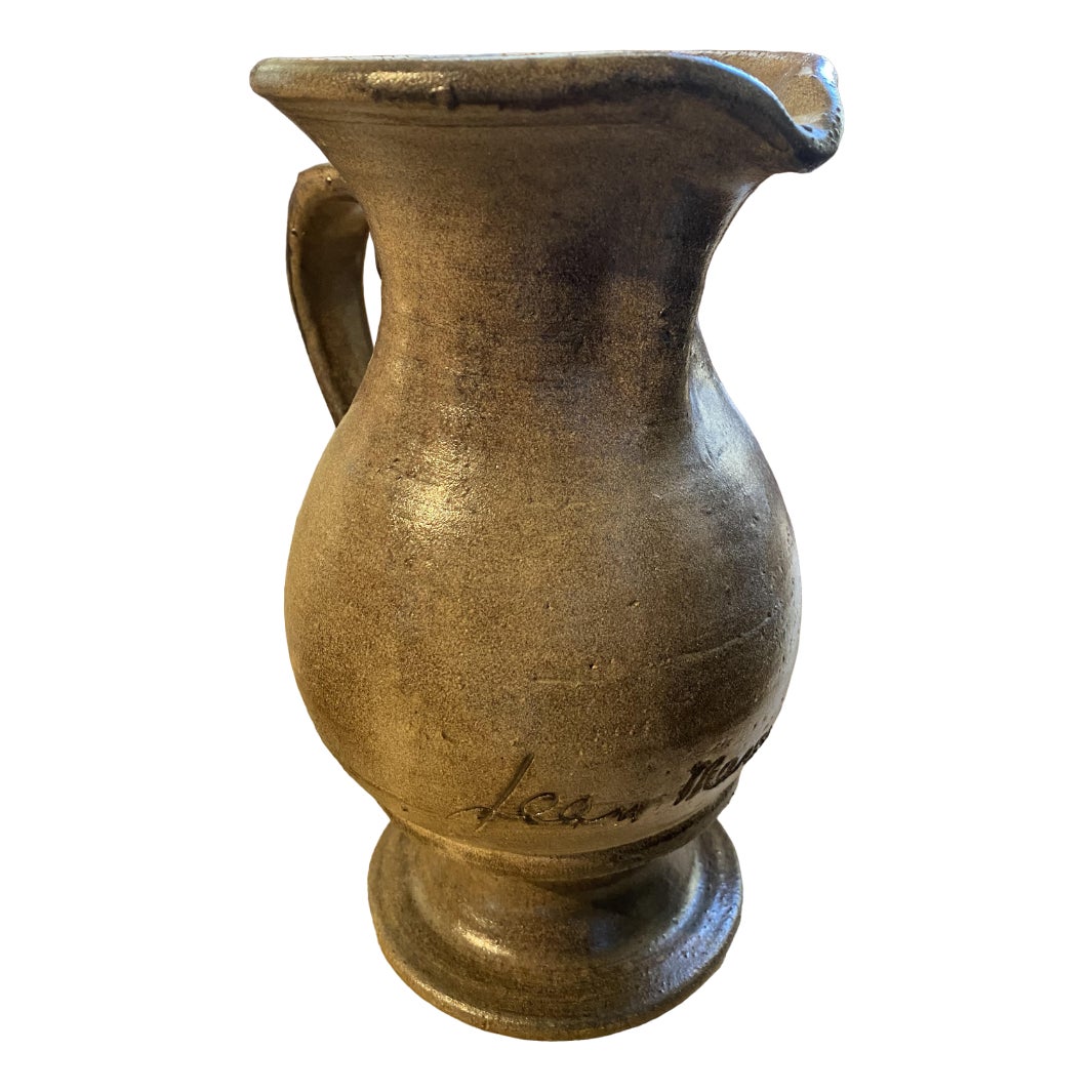 Large Ceramic Pitcher from Jean Marais | Chairish