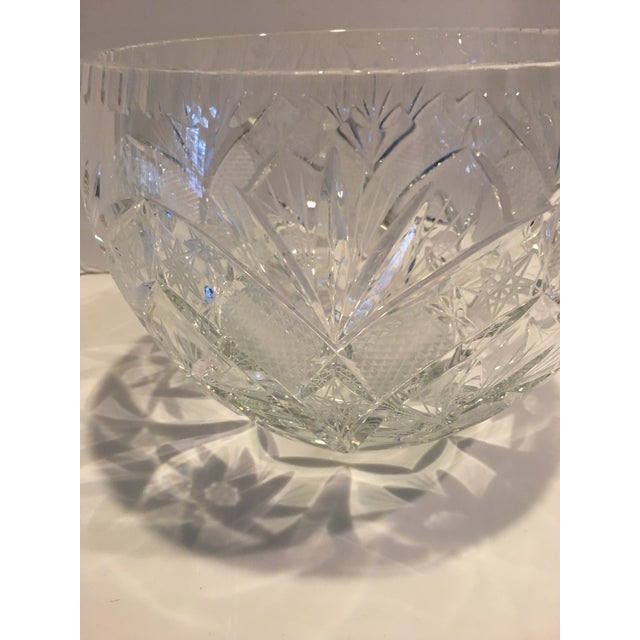 American Brilliant Cut Glass Crystal Bowl Chairish