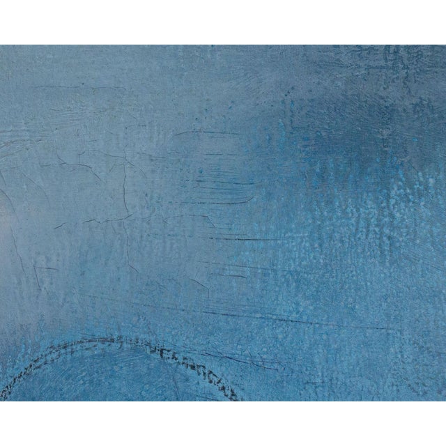 1951 Oil on Canvas Abstract Painting Signed by Irving Petlin | Chairish