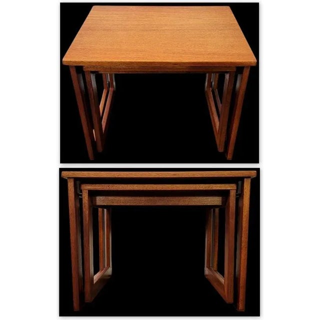 1960s Mid-Century Danish Modern Teak Wood Metamorphic Coffee Table ...