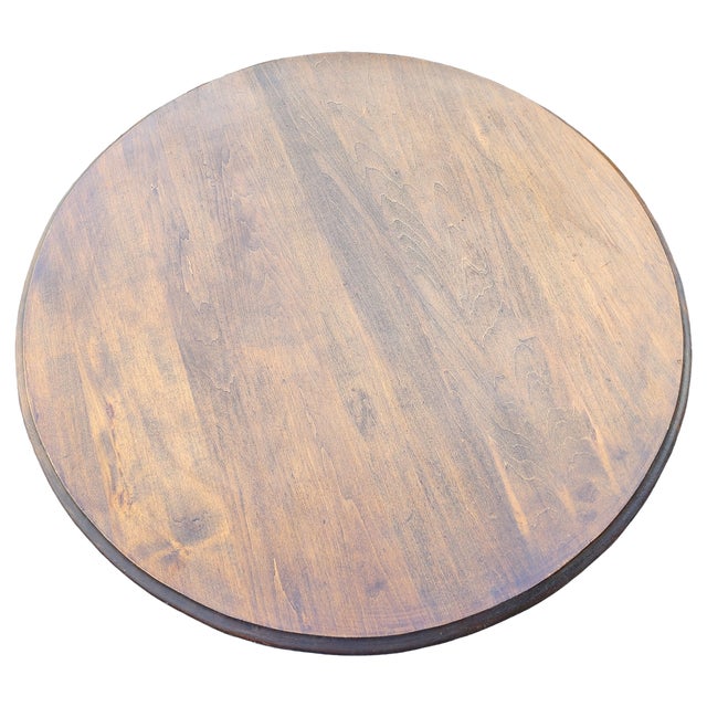 Antique Round Victorian Foyer Table | Chairish