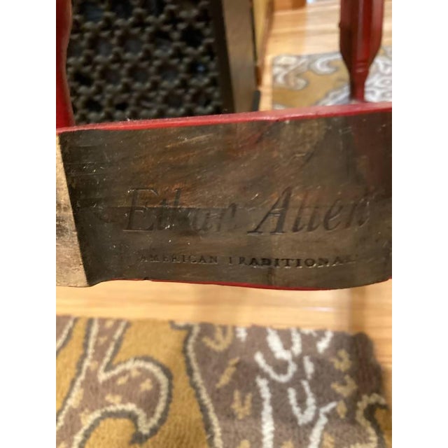 Vintage Ethan Allen Wood Butlers Tree Wardrobe Rack | Chairish