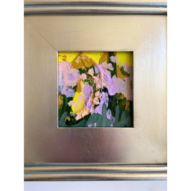 "Spring Irises" 2024 Framed Mini Painting by Jessalin Beutler | Chairish