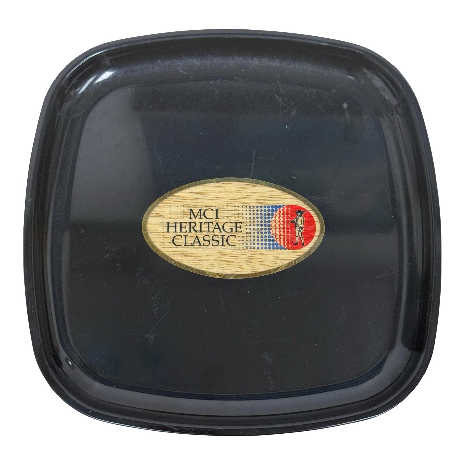 Mid 20th Century Couroc of Monterey Heritage Classic Golf Tray | Chairish