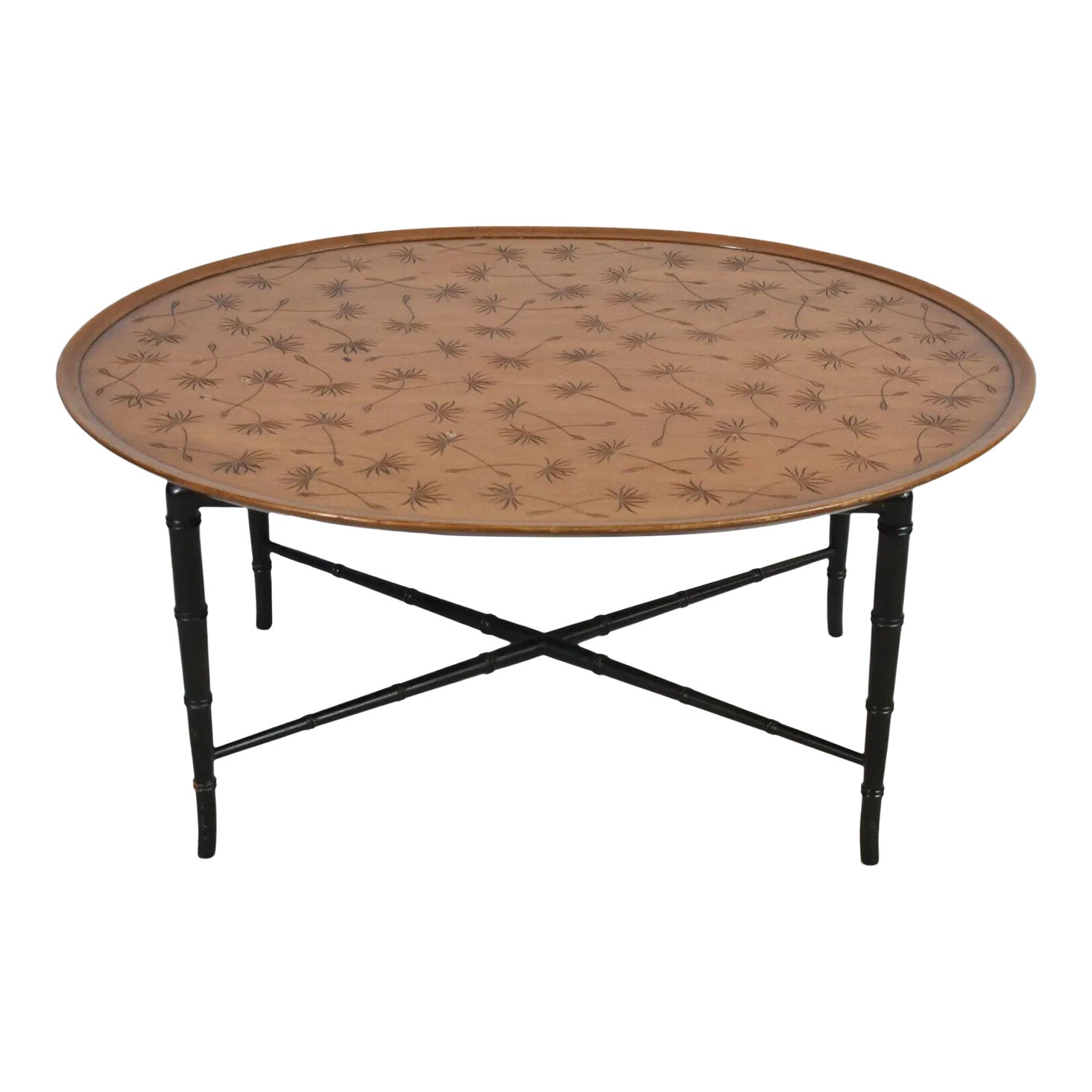 Kittinger Oval Cocktail Table Coffee Table | Chairish
