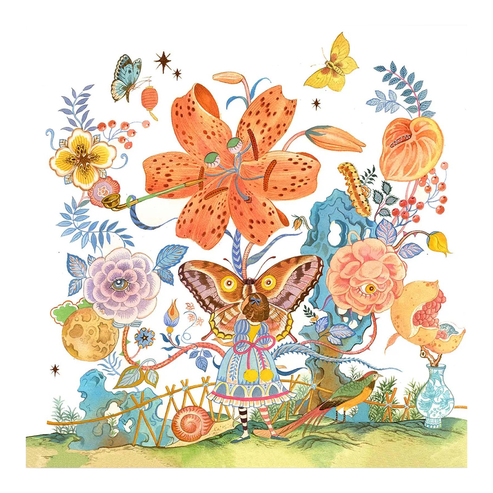 "The Garrulous Flowers" Original by Vikki Zhang From the Alice in ...