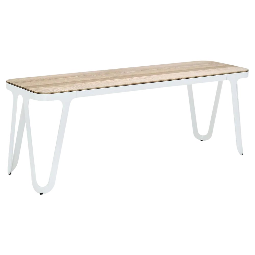 Loop Bench 120 in Walnut by Sebastian Scherer | Chairish