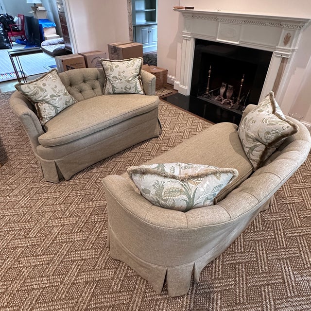 Pair of loveseats store